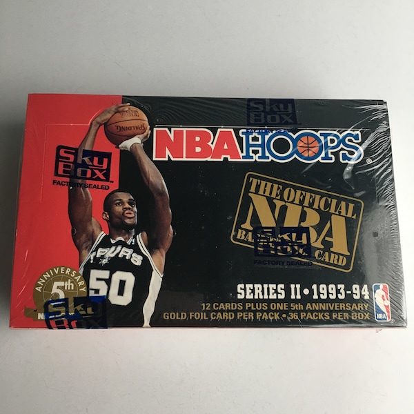 Basketball Cards Unopened Box - Etsy