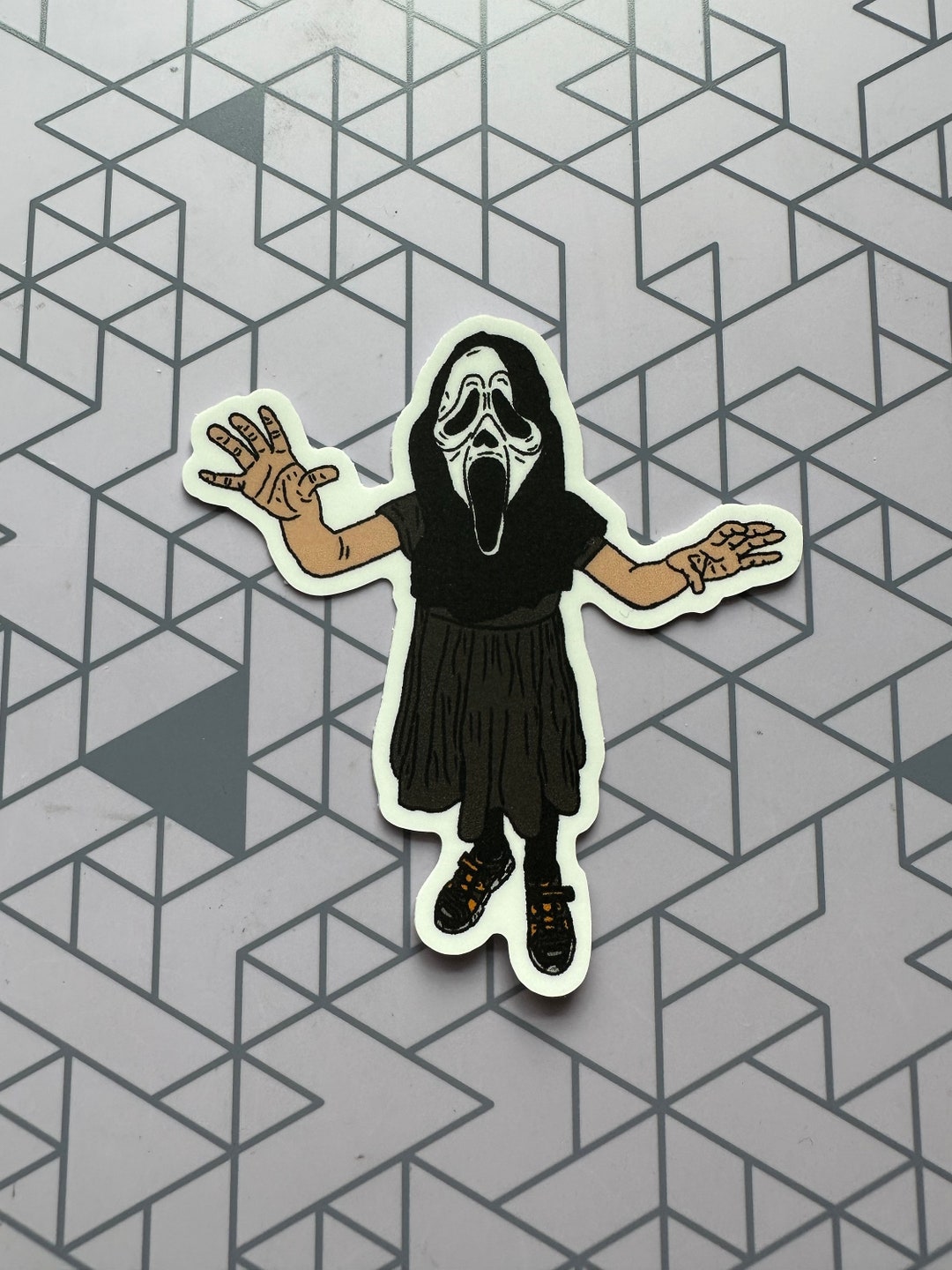 Horror Kids - Ghost Face Child - Scream Inspired Art - Halloween ...