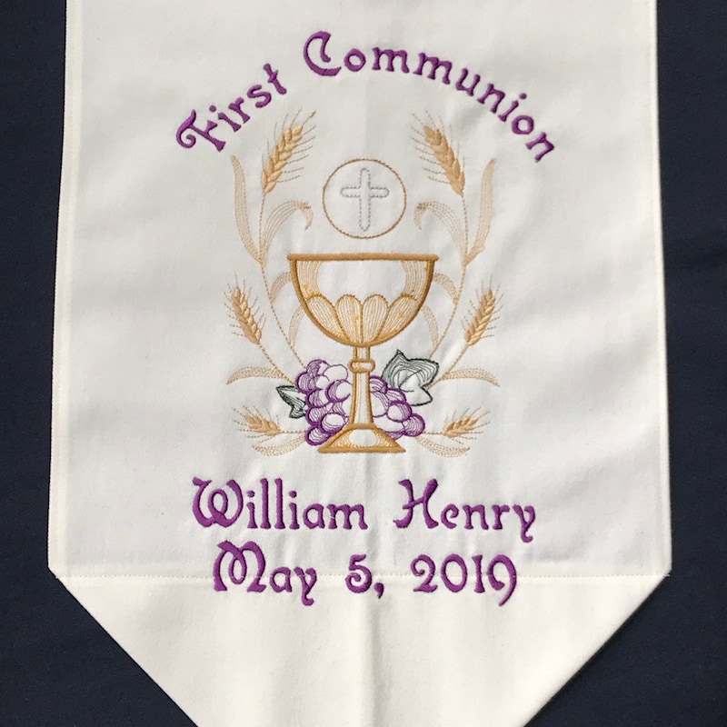 Communion Banner - Etsy