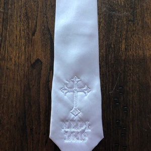 First Holy Communion Tie for Boys - Etsy
