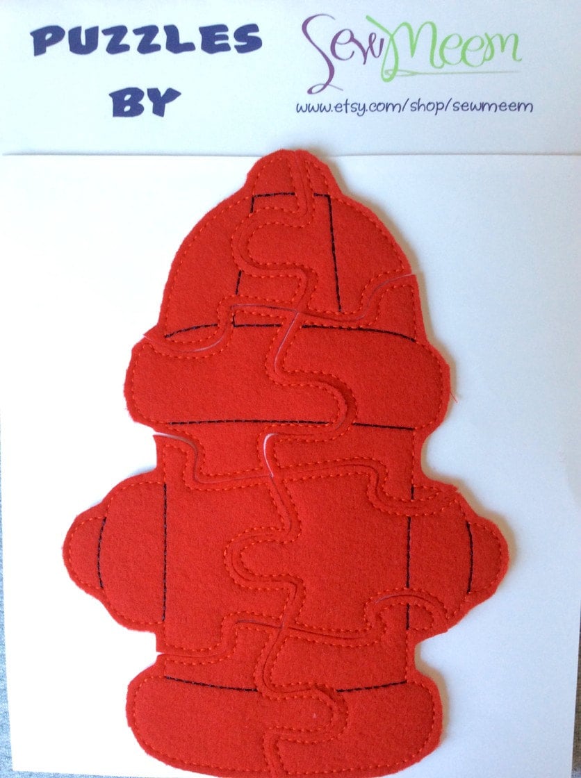 Fire Hydrant Puzzle - Etsy