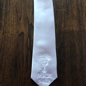 First Holy Communion Tie for Boys - Etsy