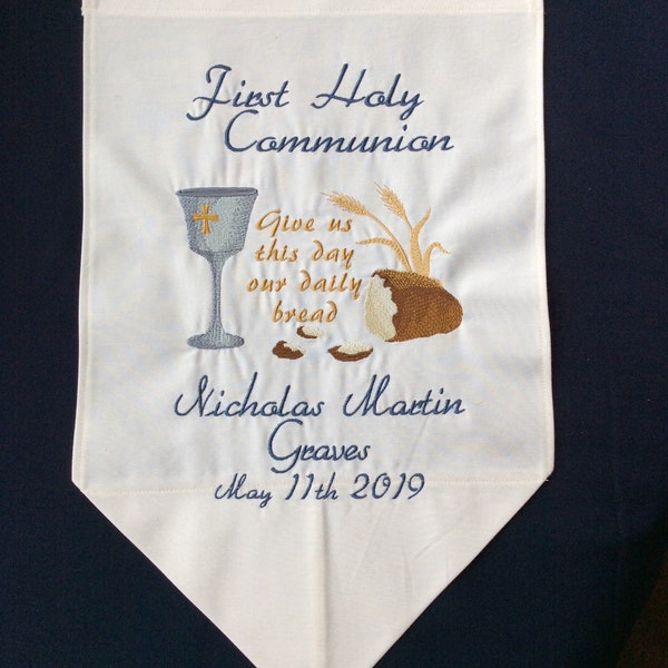 Communion Banner - Etsy