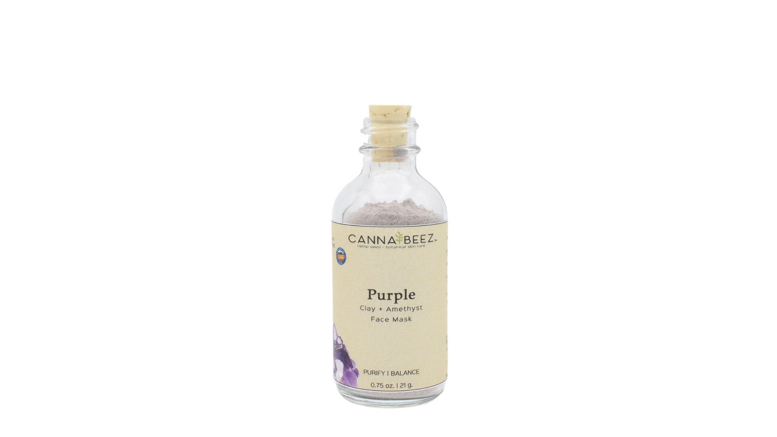 Purple Clay + Amethyst Face Mask; Gemstone Facial; Pure Naturally ...