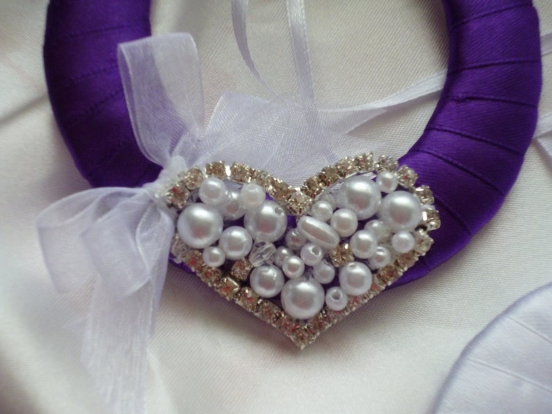 WEDDING BRIDAL Good Luck Satin HORSESHOE embellished With - Etsy