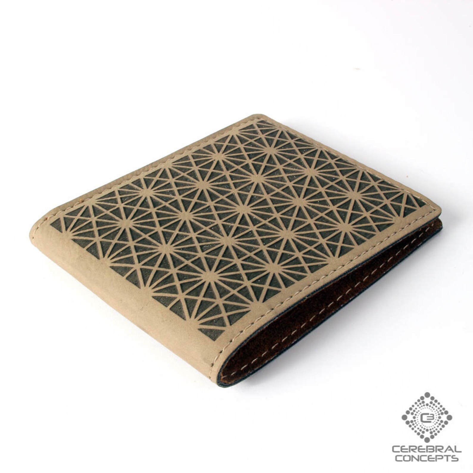 Hexagon Wallet - Soft and Durable Vegan Leather - Laser Engraved With ...