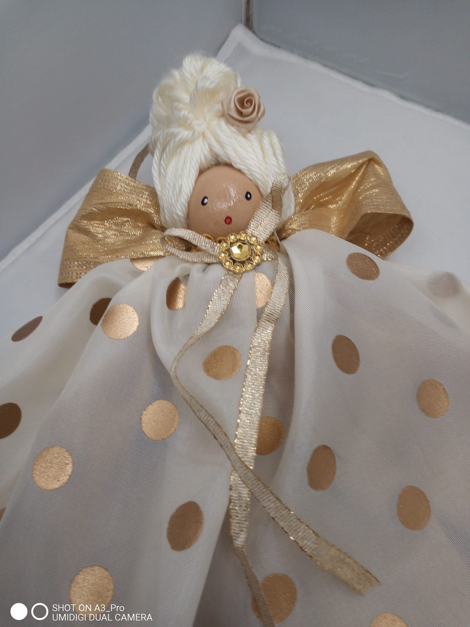 Angel Tree Topper Stocking Stuffer Gift Wall Hanging Handmade - Etsy