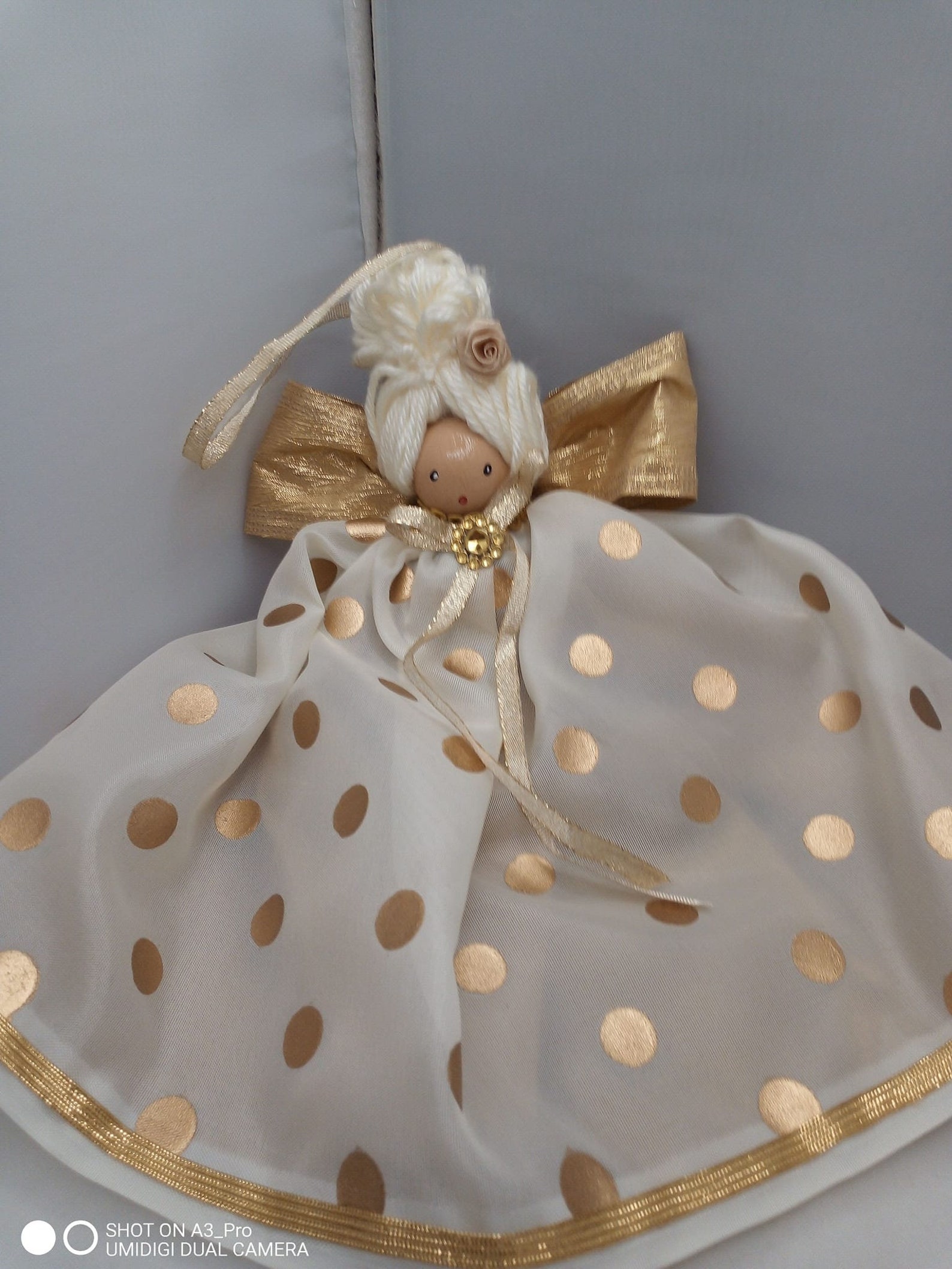 Angel Tree Topper Stocking Stuffer Gift Wall Hanging Handmade - Etsy