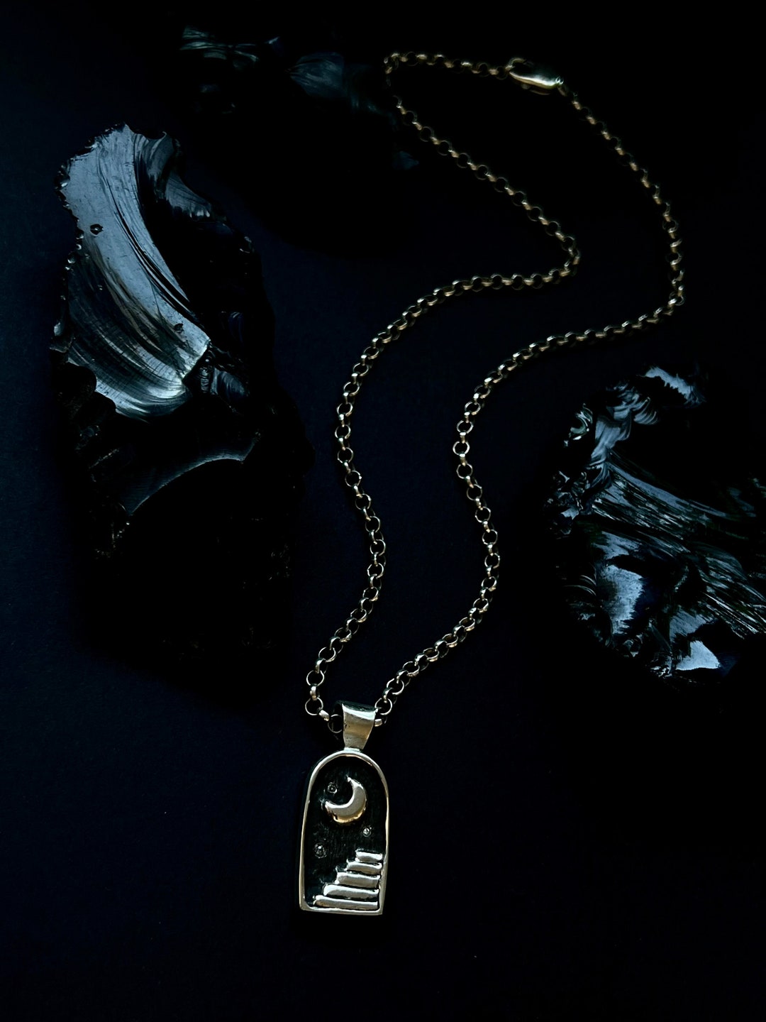 Stairway to the Stars Portal Necklace - Etsy