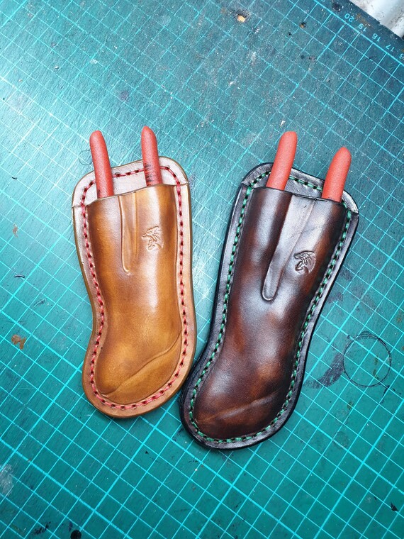 Genuine leather belt carry case sheath for Knipex Cobra pliers | Etsy