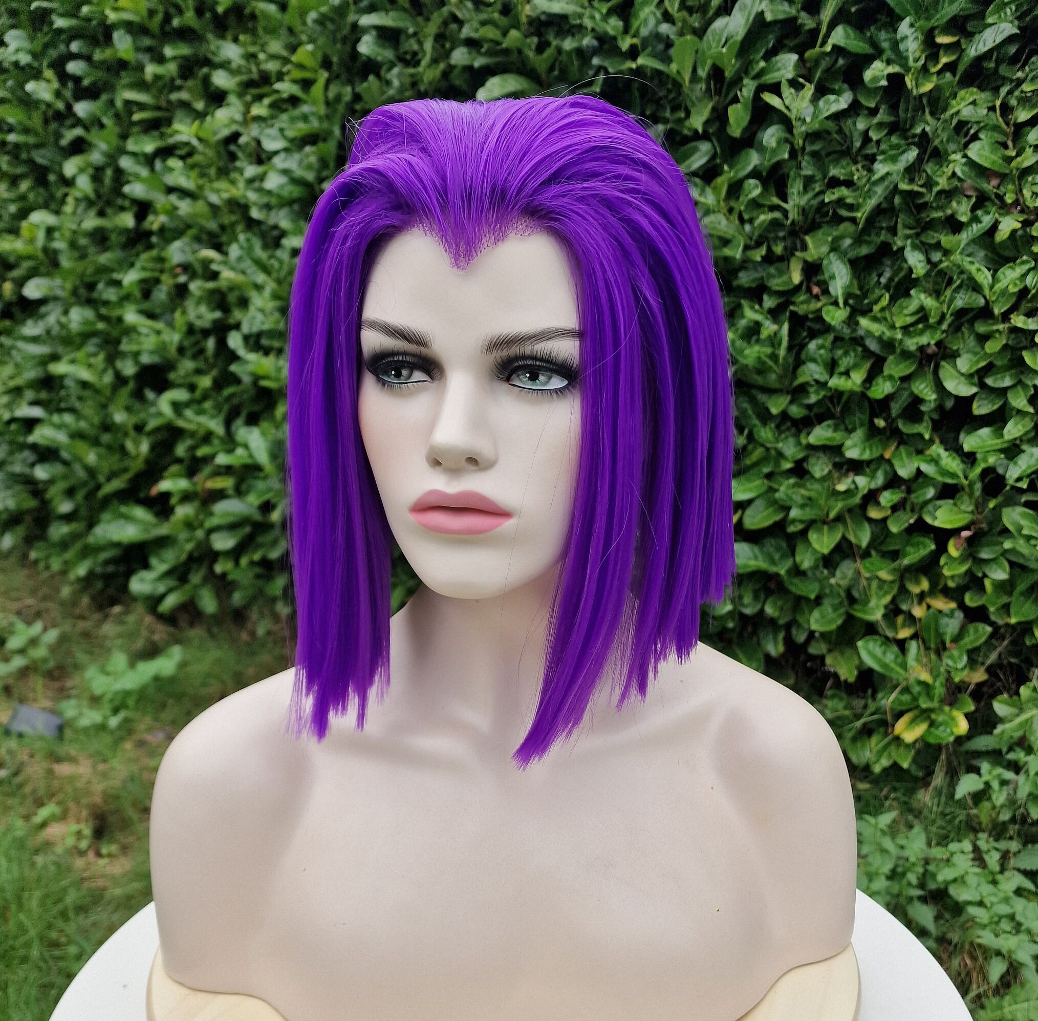 Raven Inspired Cosplay Wig - Titans - Etsy