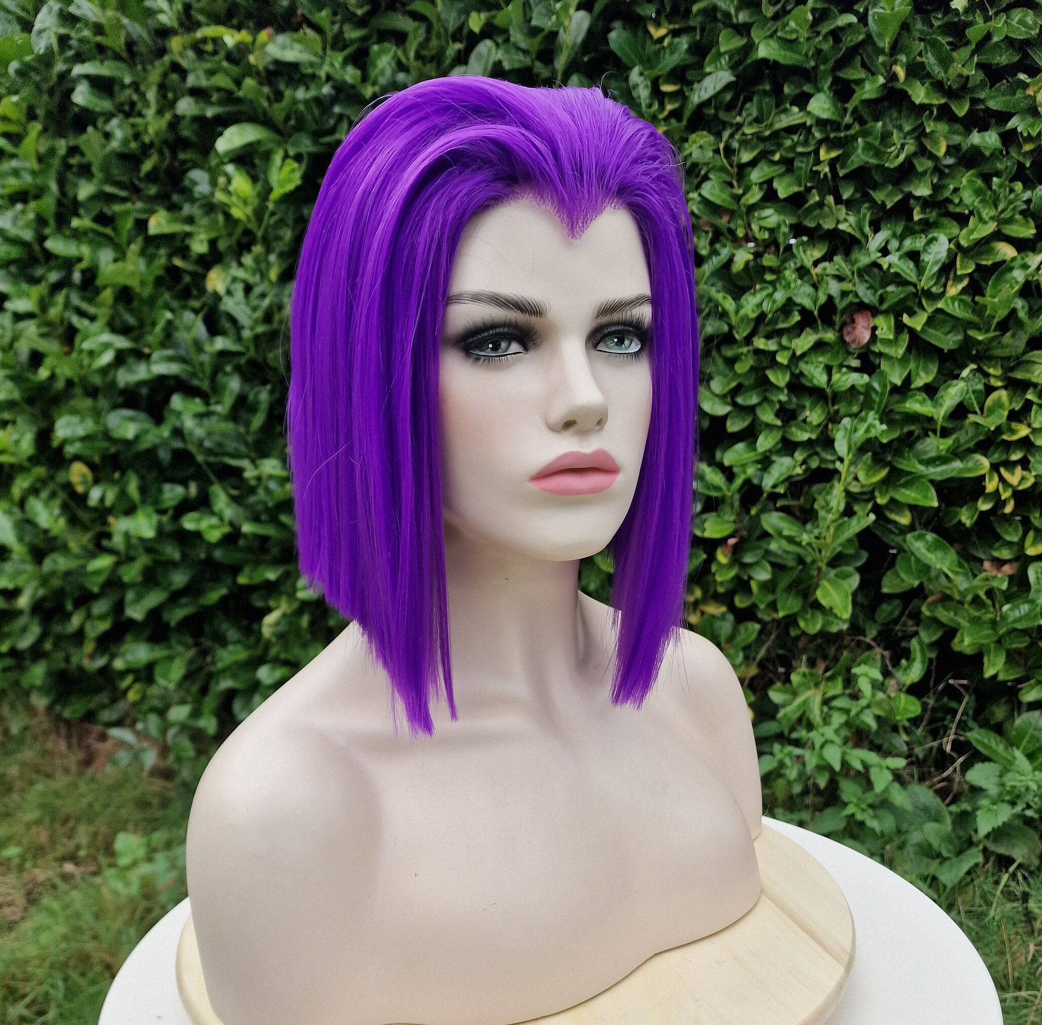 Raven Inspired Cosplay Wig - Titans - Etsy