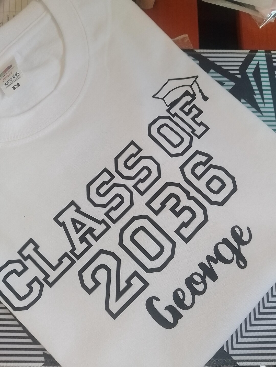 Class of T-shirt, New School Starter Top, Handprint T Shirt, Grow With ...