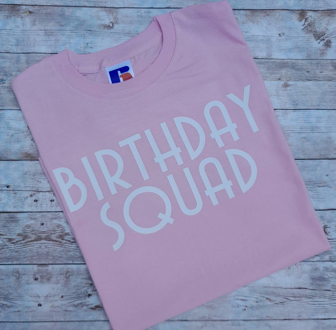 Birthday Squad T Shirts Party Tee Birthday Girl/boy Top - Etsy