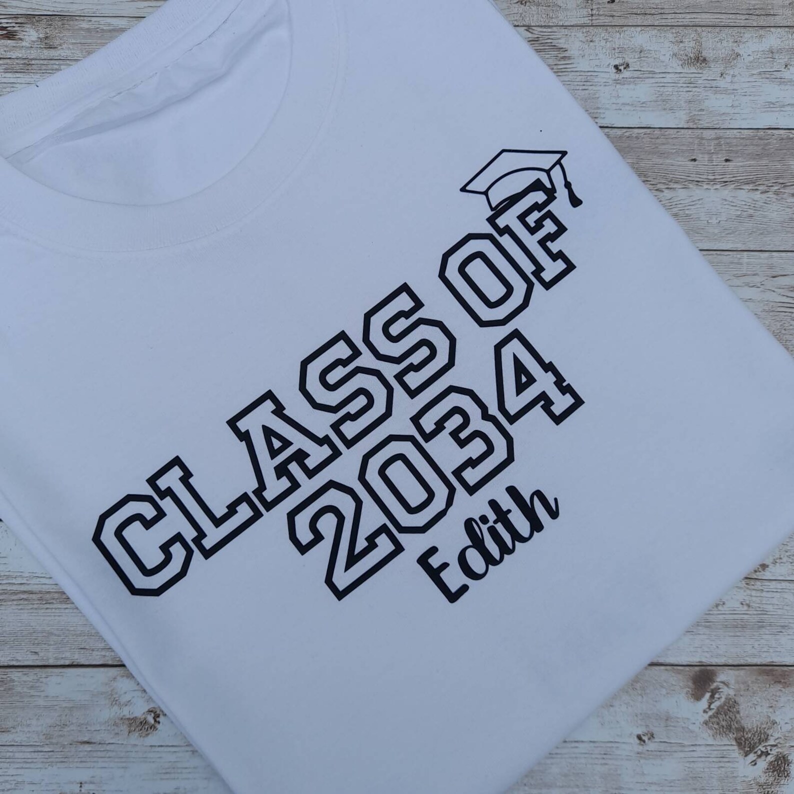 Class of T-shirt New School Starter Top Handprint T Shirt | Etsy UK