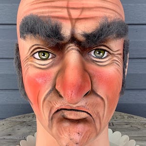 Scrooge Christmas Decoration, Scrooge Mannequin Head Wreath Attachment ...