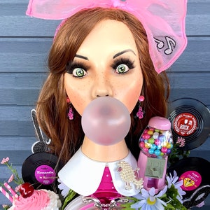 Rock and Roll Jukebox Arrangement, Table Vintage 50's Decor, Vintage ...