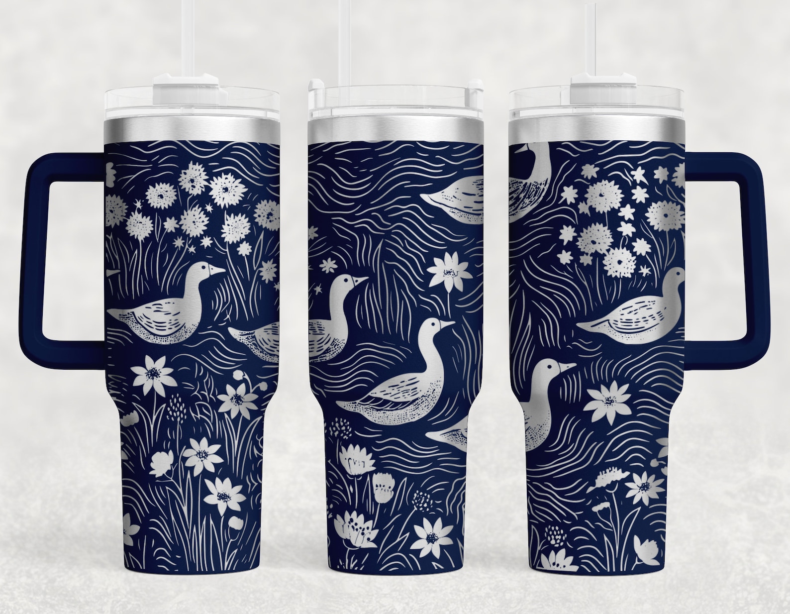 Duck Svg, Duck Laser Tumbler Wrap SVG, Full Wrap Svg, 40 Oz Tumbler ...