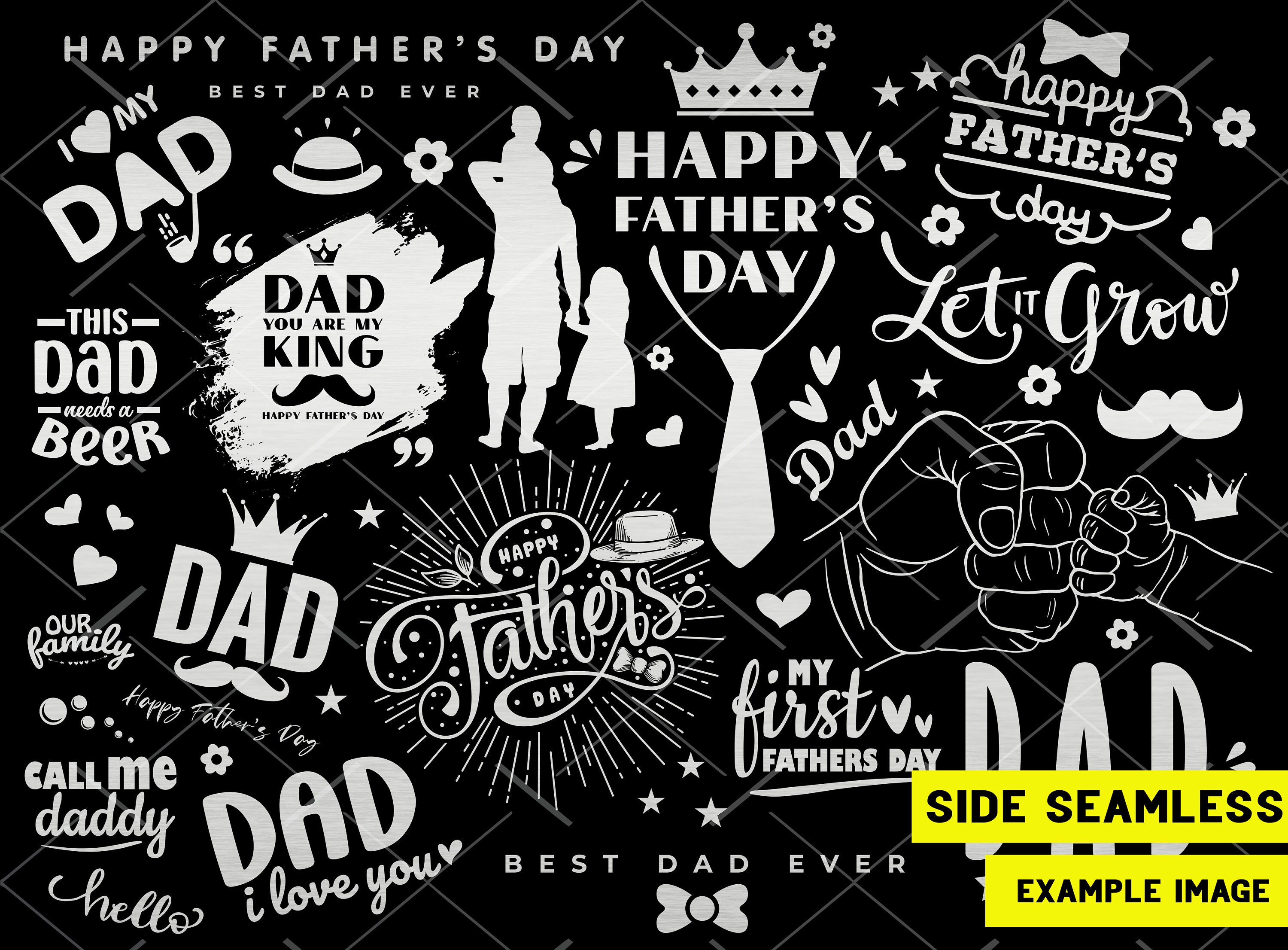 Dad Tumbler Wrap SVG, Full Wrap Svg, 40 Oz Tumbler Wrap Svg, Laser ...