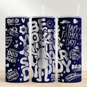 20oz Tumbler Wrap Svg, Dad Laser Tumbler Wrap SVG, Full Wrap Svg, Laser ...
