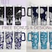 Geometric Stanley Tumbler Wrap SVG: Laser Engraved Design (40oz ...
