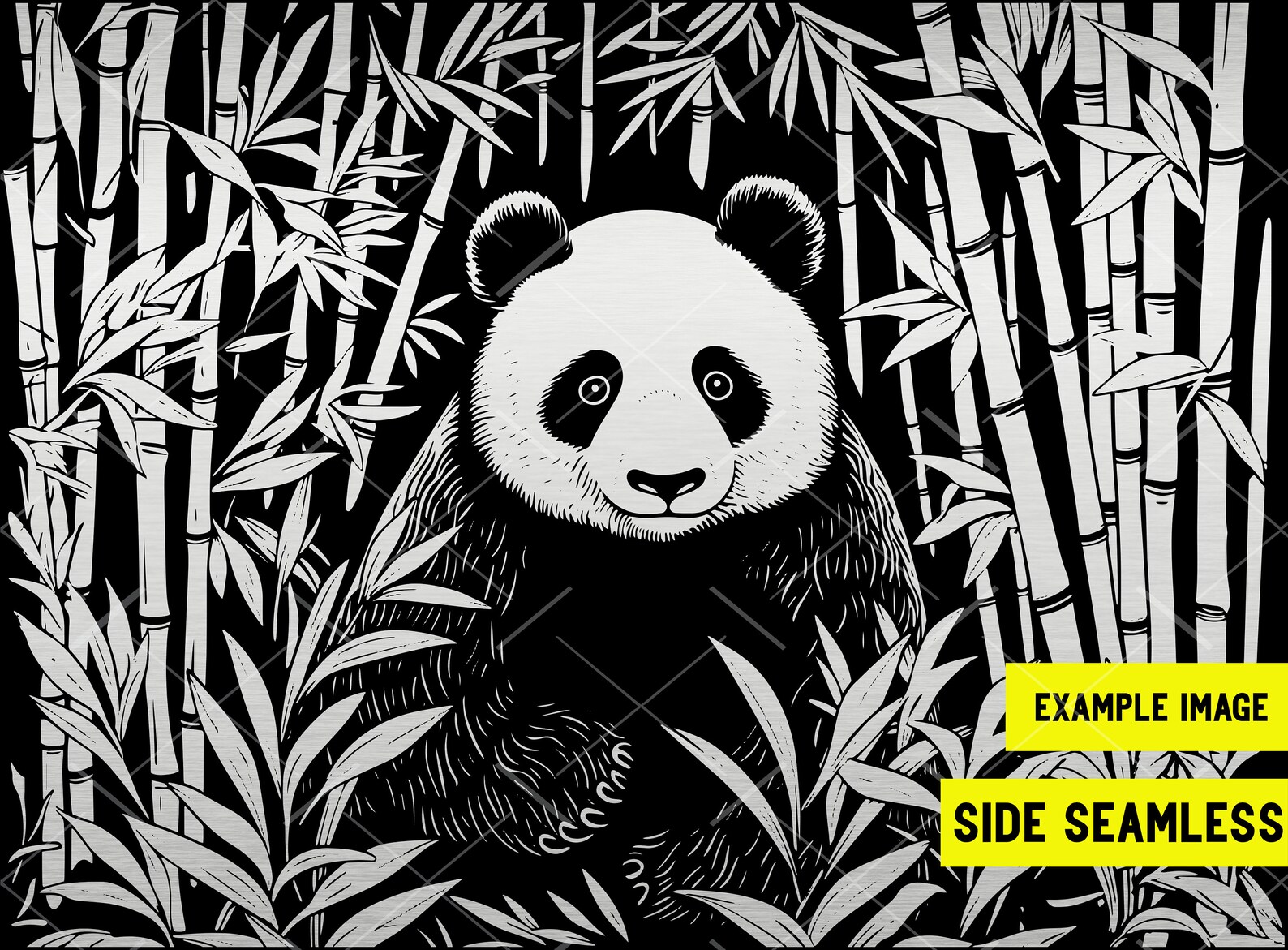 Panda SVG, Panda Tumbler Wrap Laser SVG, Engraved Tumbler, 40oz Tumbler ...