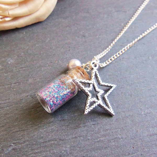 Mini Bottle Necklace - Etsy