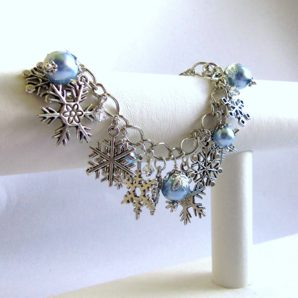 Snowflake Bracelet - Etsy