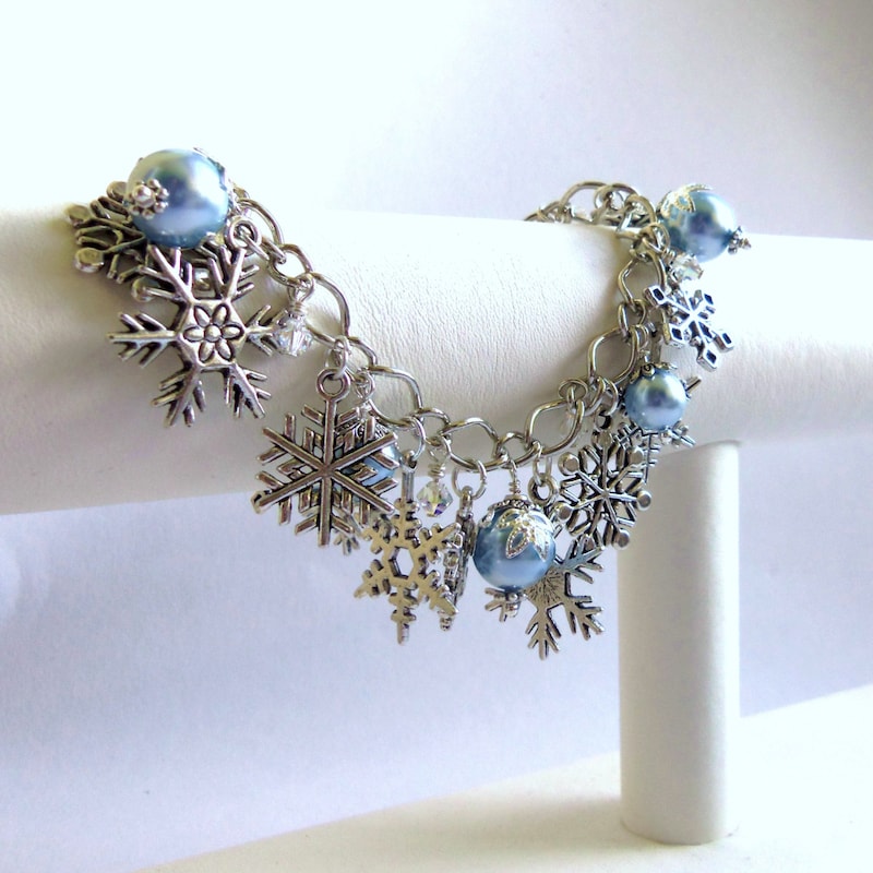 Snowflake Jewelry - Etsy