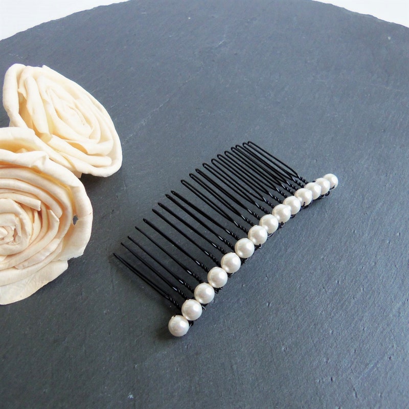 Pearl Hair Comb - Etsy