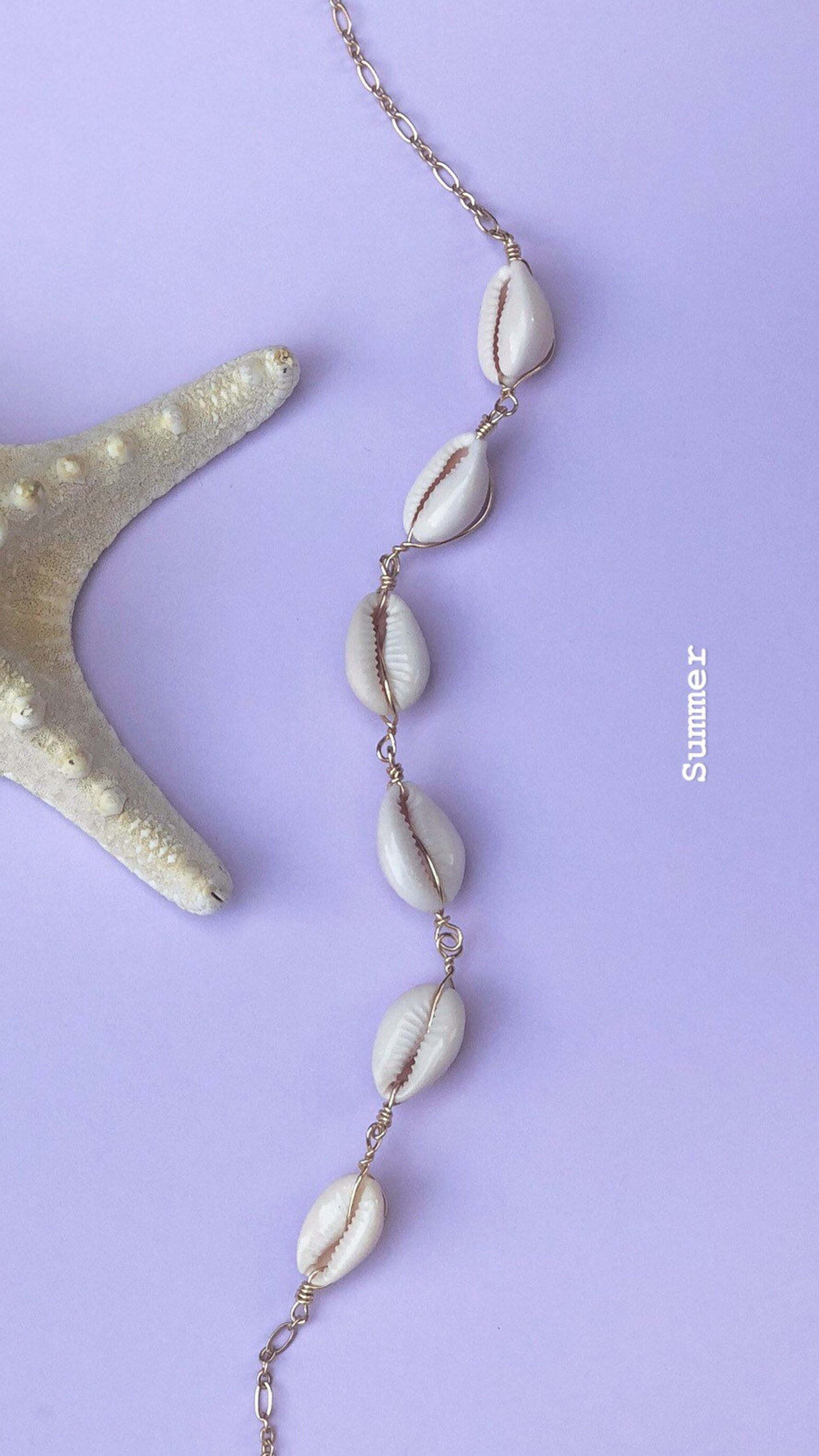 Shell Choker, Cowrie Choker, Shell Necklace, Fresh Water Pearl, Hemp ...