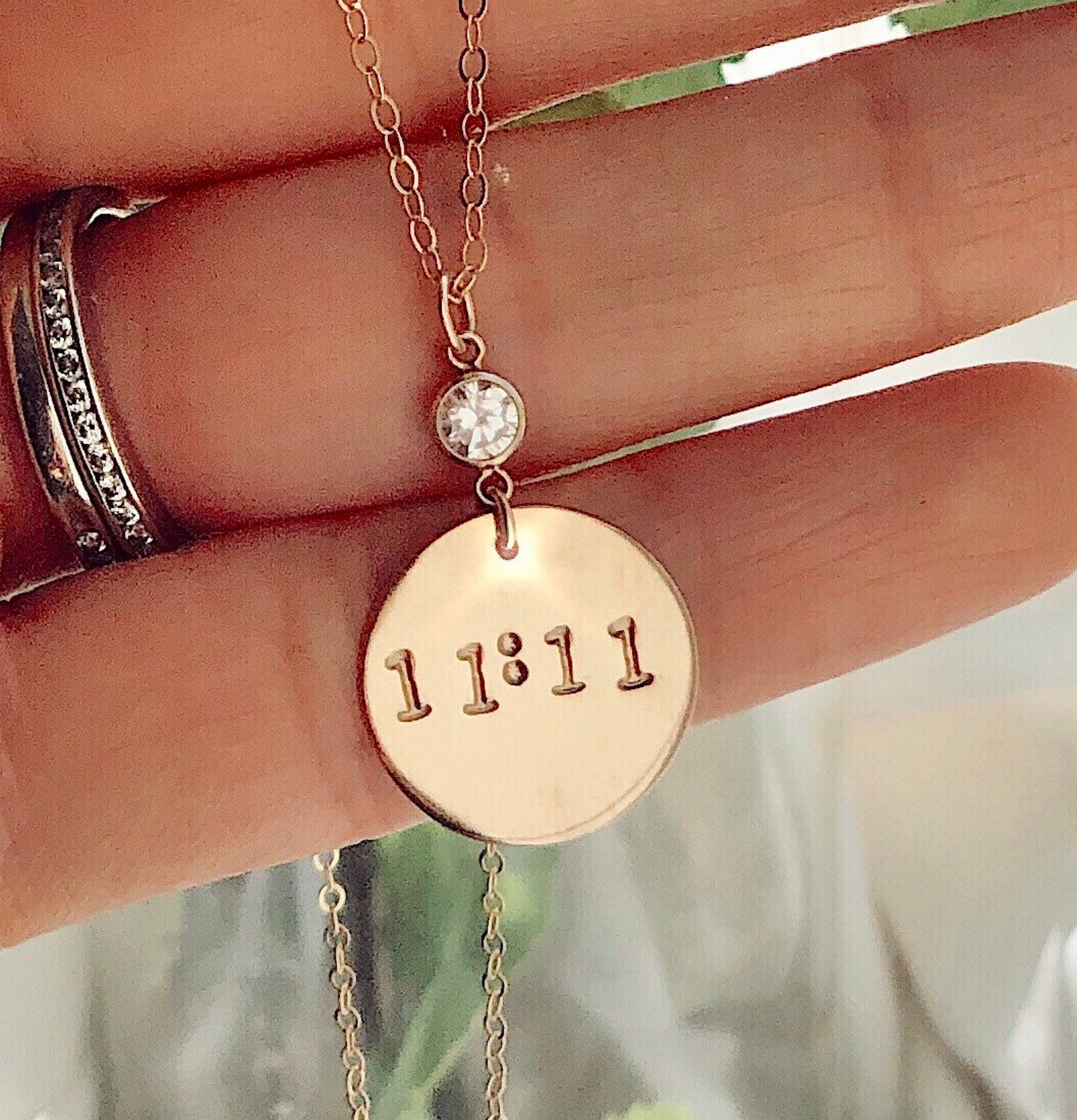 11:11 Gold Filled / Silver Angel Number Necklace With - Etsy