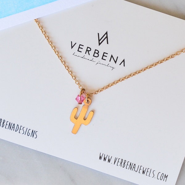 Cactus Necklace - Etsy