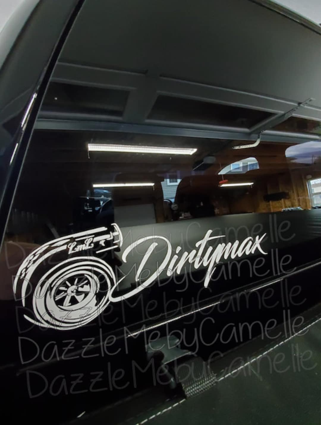 The Original Hand Drawn Dirtymax Duramax Turbo LML LLY Decal - Etsy
