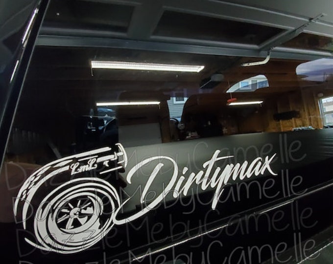 Chevy Duramax Diesel Flag Decal USA - Etsy
