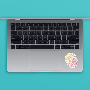 Sugar Skull Vinyl Stickers - Pack of 8 (full Set) - Etsy