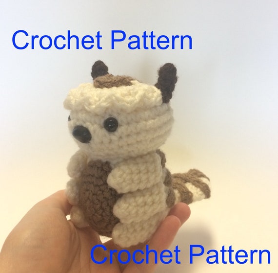 Crochet Pattern Appa Avatar PDF Pattern | Etsy