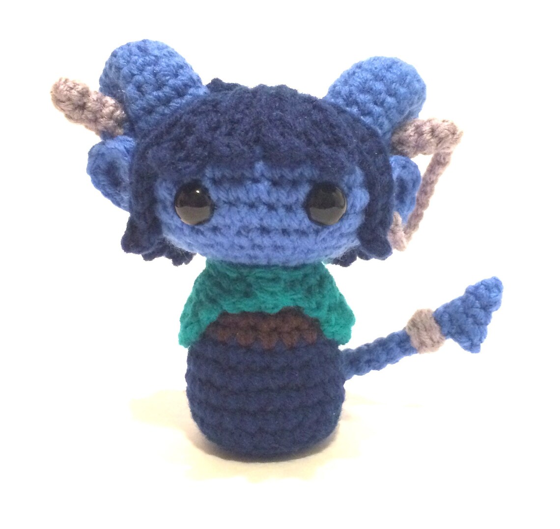 Crochet Pattern for Jester - Critical Role - Tiefling - PDF Pattern - Etsy