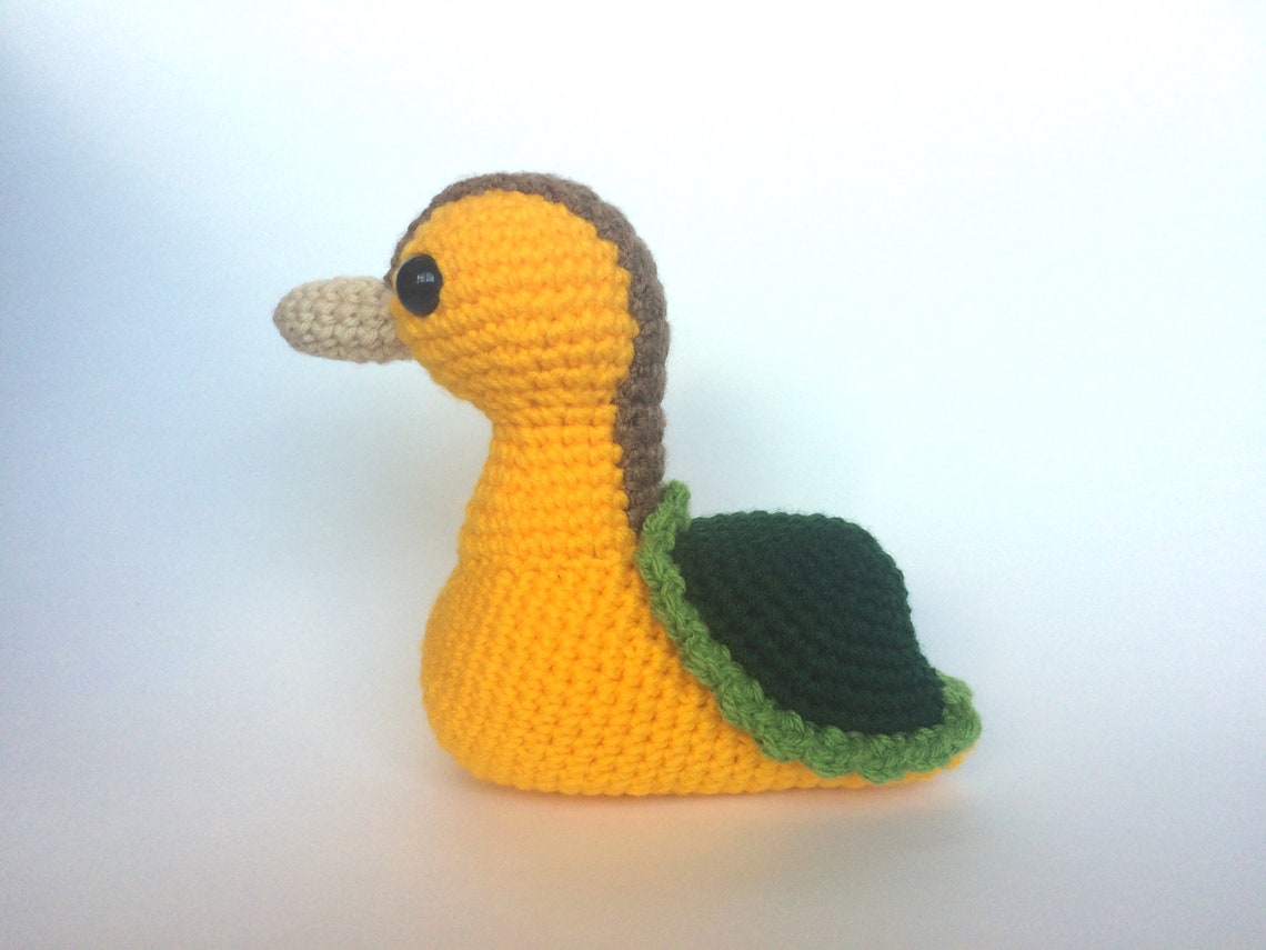Crochet Pattern Adult Turtle Duck Avatar PDF Pattern | Etsy