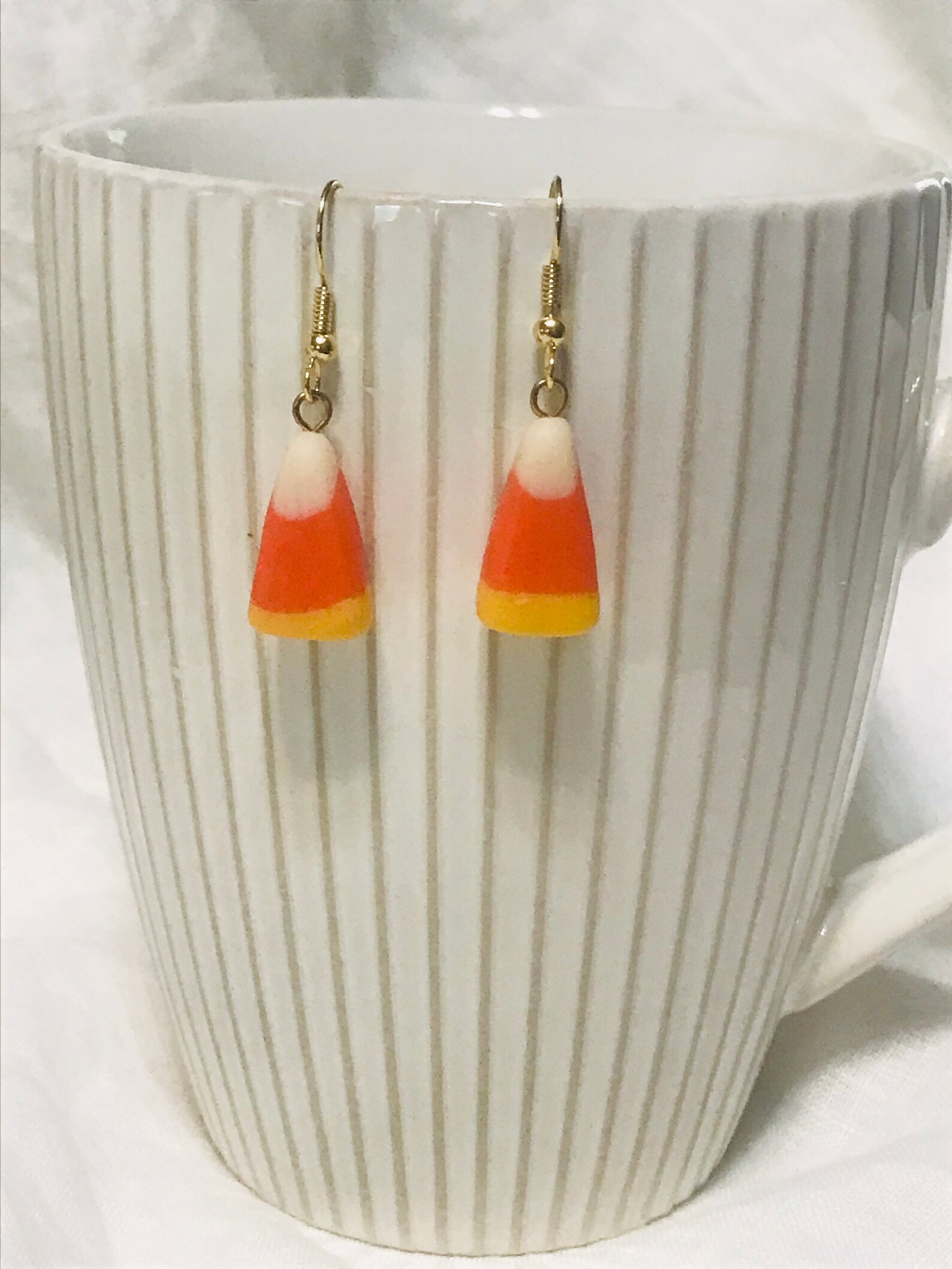 Resin Candy Corn With Gold - Etsy