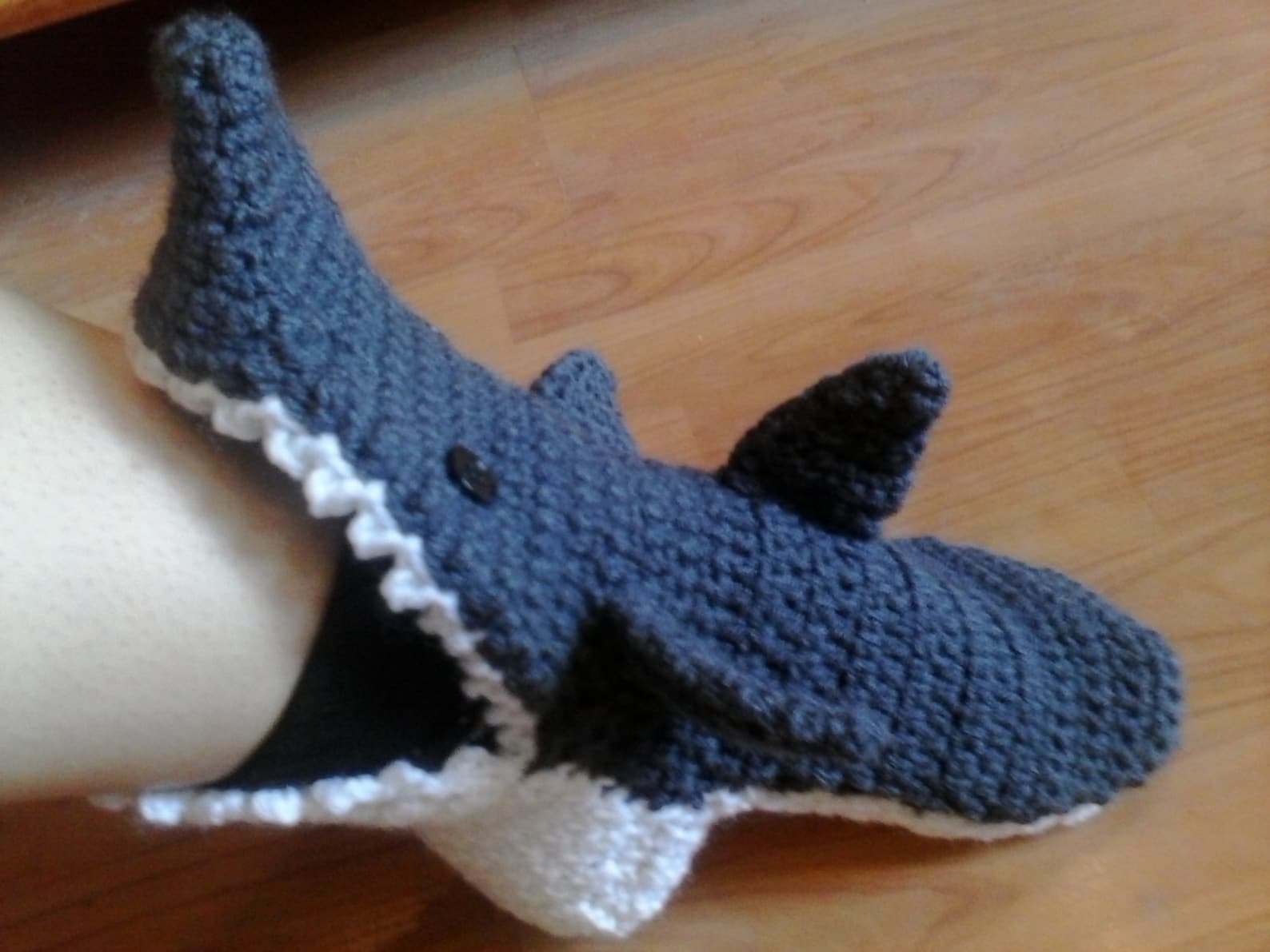 Crochet Shark Socks! - Etsy
