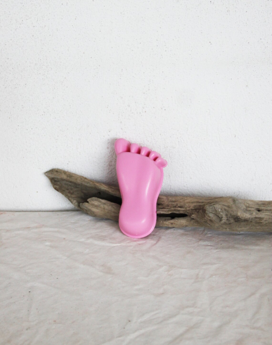 Pink Foot Mold Vintage Plastic Mold of Foot Toy for Playing - Etsy