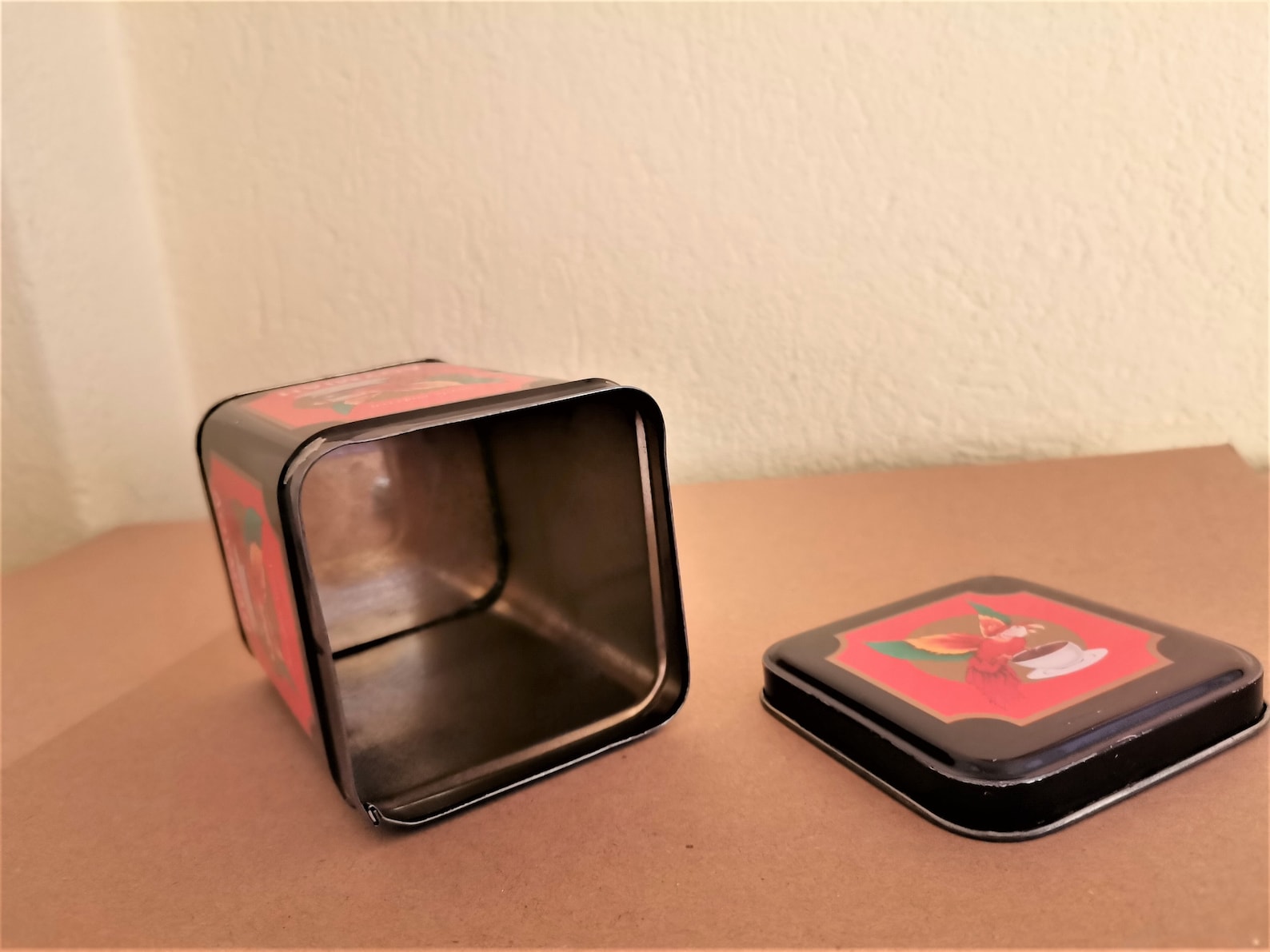 Vintage Tin Box Vintage Tin Coffee Box for Greek Coffee - Etsy