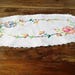 Vintage Embroidered Runner, Oval Embroidered Runner, Roses Colourful ...