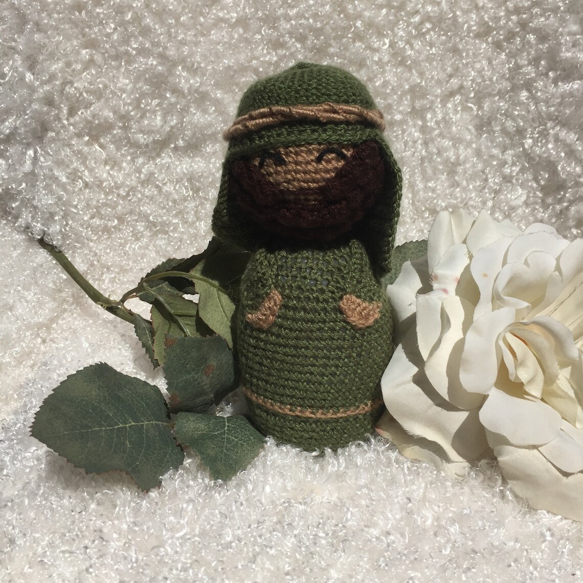 Amigurumi St. Joseph Crochet Pattern / Crochet Manger Scene / Christmas ...