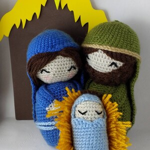 Amigurumi Baby Jesus Crochet Pattern / Christmas Crochet Manger Scene ...