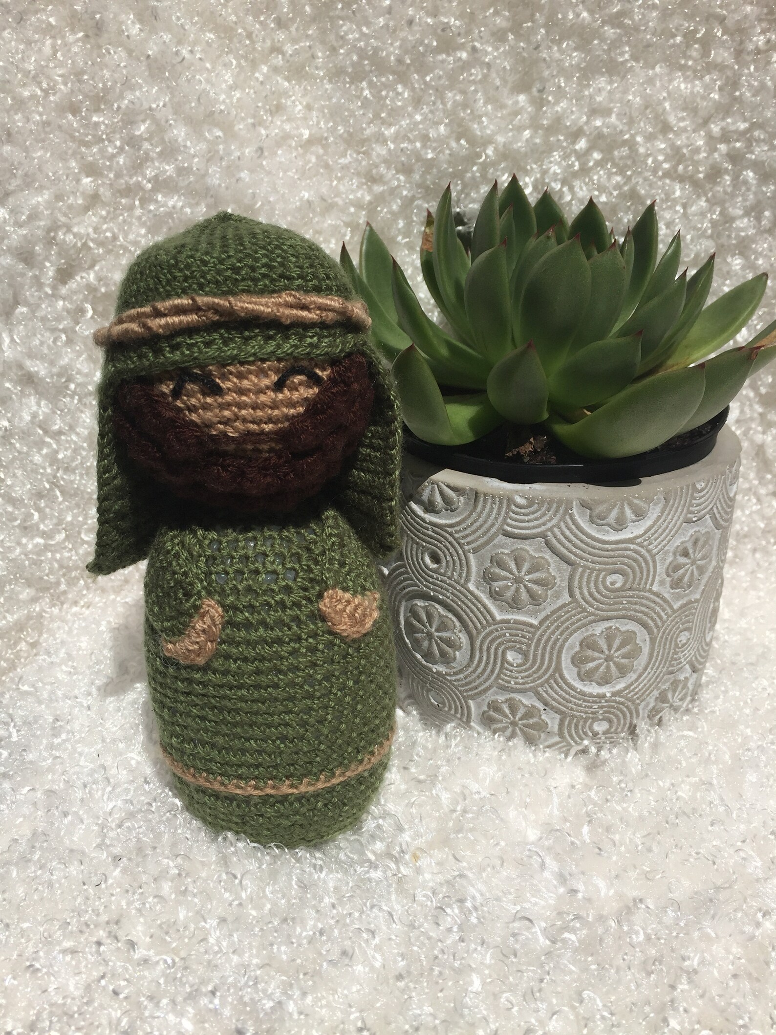 Amigurumi St. Joseph Crochet Pattern / Crochet Manger Scene / Christmas ...