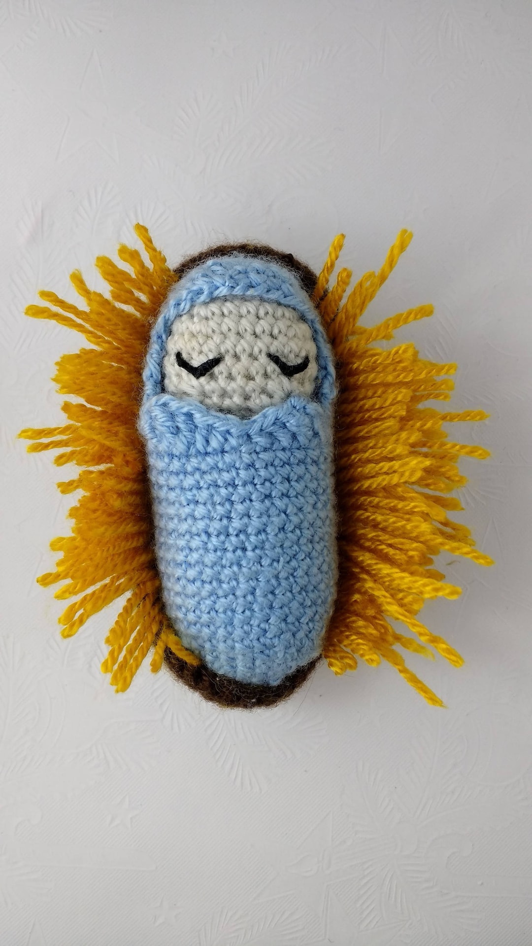 Amigurumi Baby Jesus Crochet Pattern / Christmas Crochet Manger Scene ...