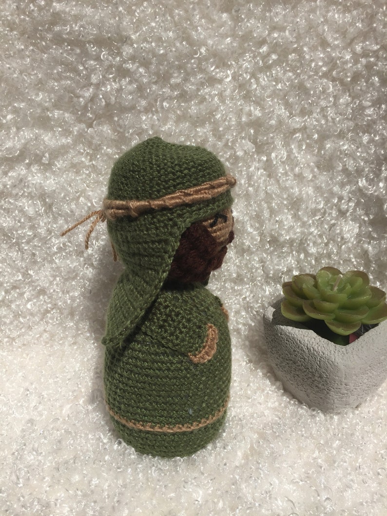 Amigurumi St. Joseph Crochet Pattern / Crochet Manger Scene / Christmas ...