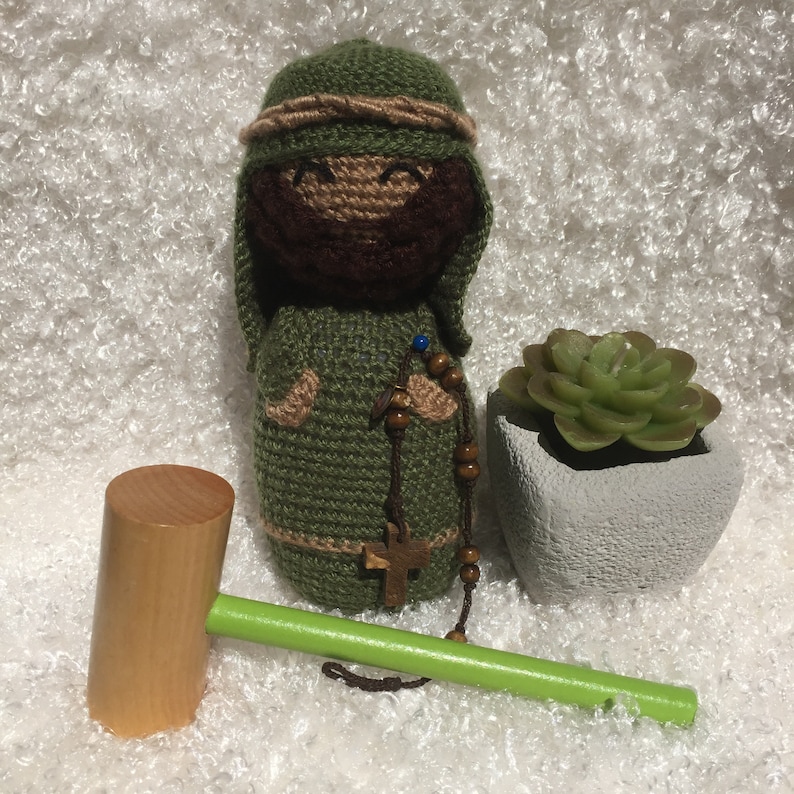 Amigurumi St. Joseph Crochet Pattern / Crochet Manger Scene / Christmas ...